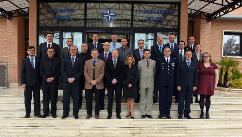 Visit by a delegation from the Croatian War College to the NATO Defense ...