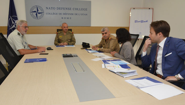 Nato Defense College Rome NDC News Visit By The Commandant Of The
