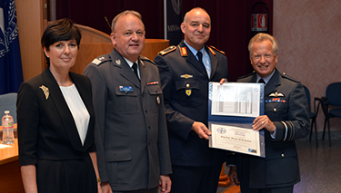 Senior Course 128 graduation, with an address by Air Marshal Sir ...